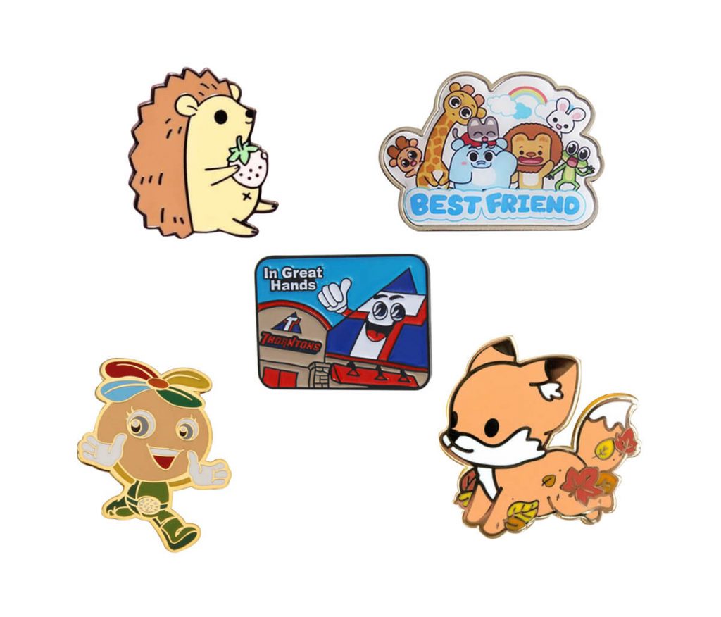 Custom Hard Enamel Pins as low as $0.29/pc