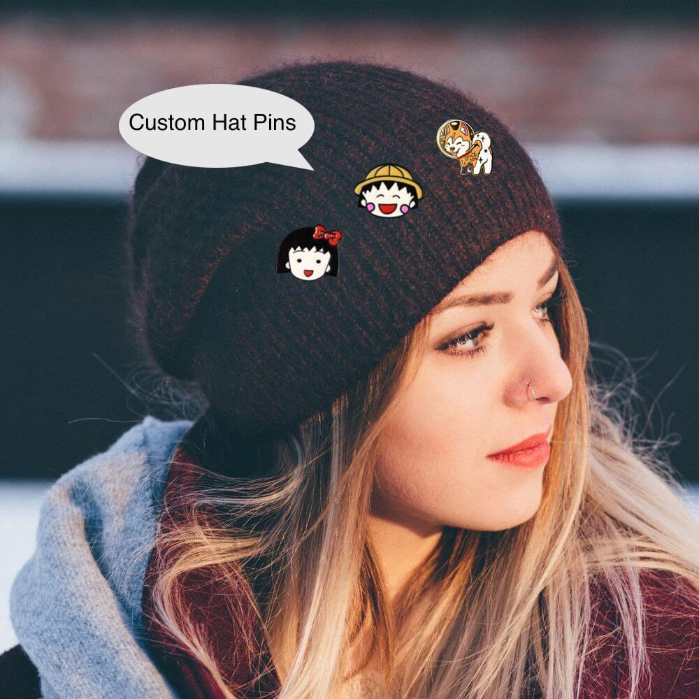 Custom Hat Pins online maker No Minimum