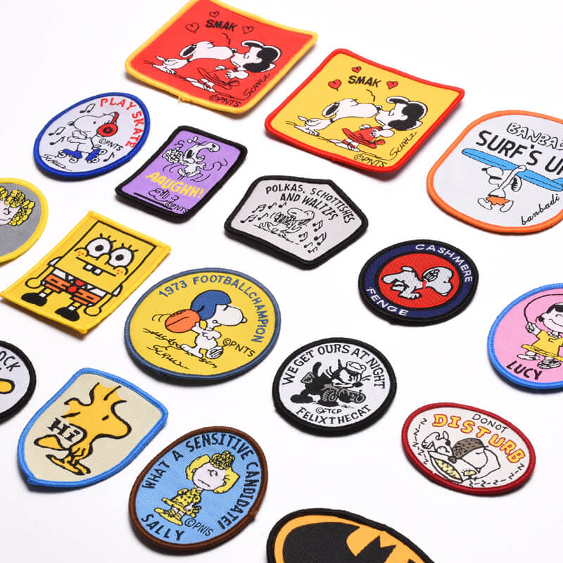 Cheap Wholesale Custom Woven Patches Maker No Minimum