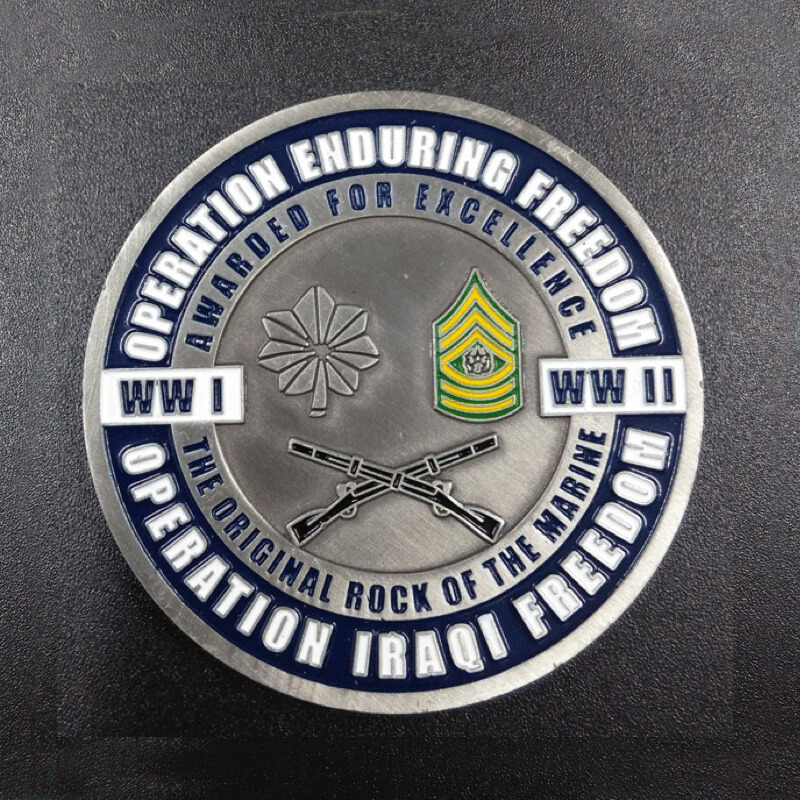 Custom Challenge Coins Maker, Military Coins. FREE SAMPLE