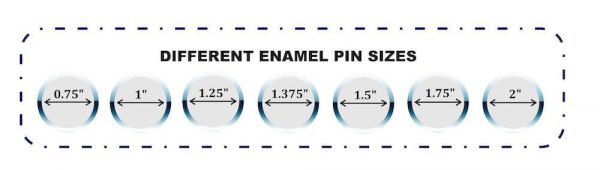 What is the best enamel pins size? how to choose pin size?