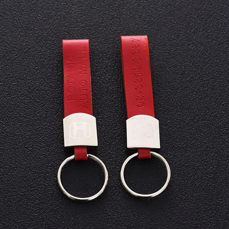 Honda Leather Keychain – The Perfect Gift for Honda Fans
