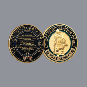 Custom Police challenge coins | types of custom coins maker