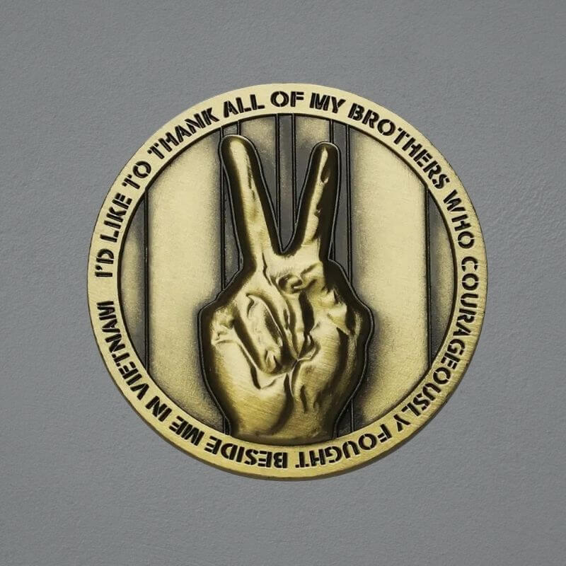 Custom Challenge Coins Maker, Military Coins. FREE SAMPLE