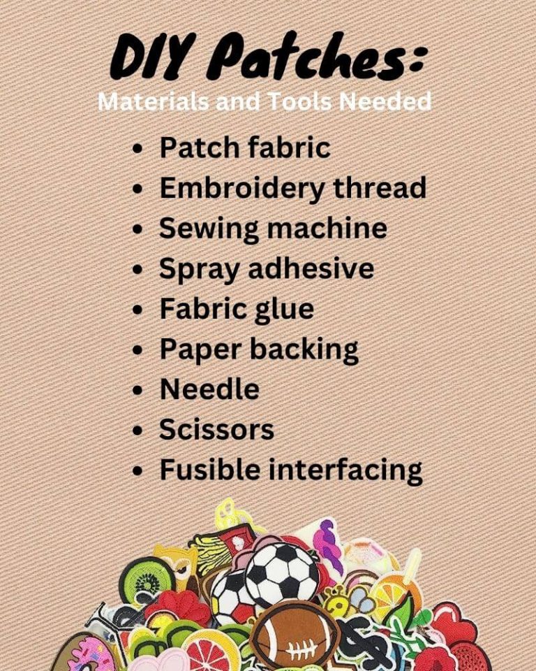 DIY Patches: How to Make Your Own Patches For Beginner