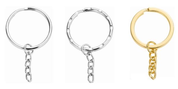 6 Types of Keychain Closures | Buy Keychains attachments