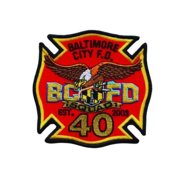 Custom Fire Department Patches Manufacture | Pinsfun