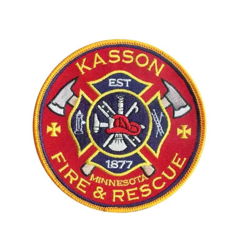 Custom Fire Department Patches Manufacture | Pinsfun