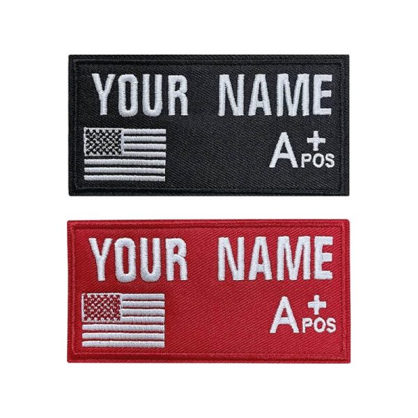 Professional Name Patches Manufacture | Pinsfun