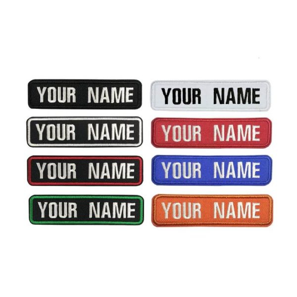 Professional Name Patches Manufacture | Pinsfun