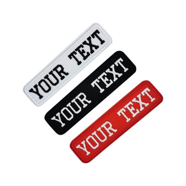 Professional Name Patches Manufacture | Pinsfun