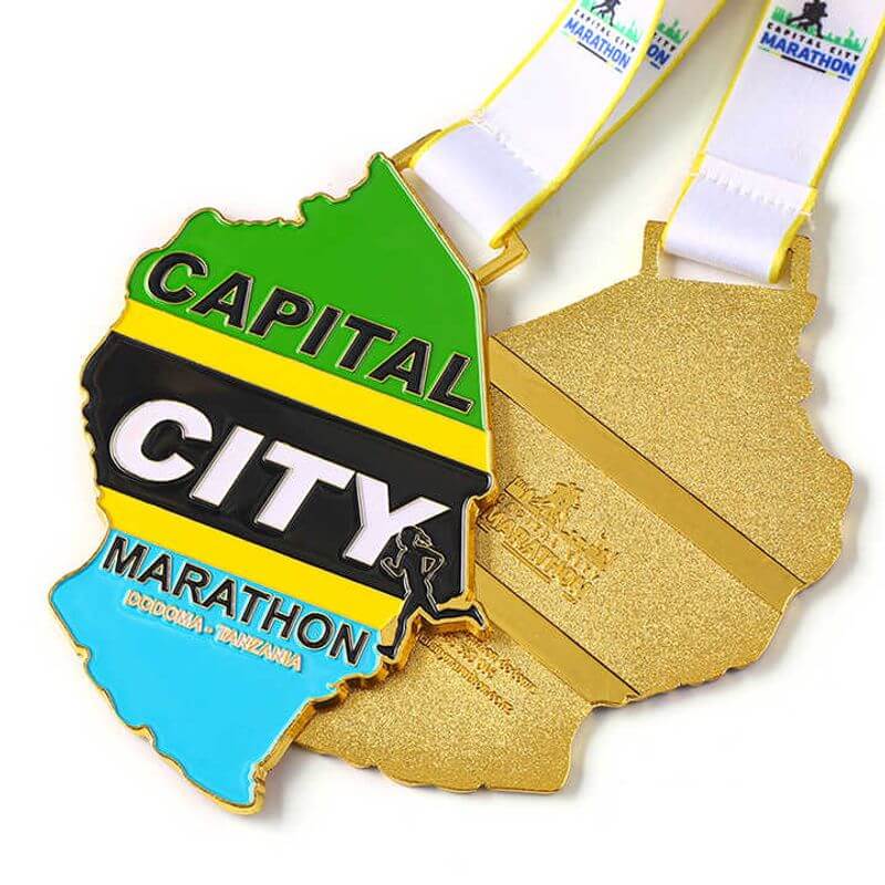 Custom Marathon Medals Manufacture | Pinsfun