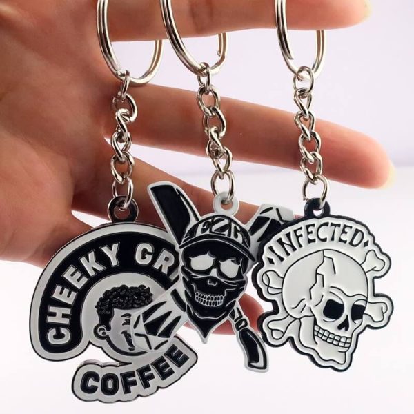 Custom Enamel Keychains Manufacture | Pinsfun