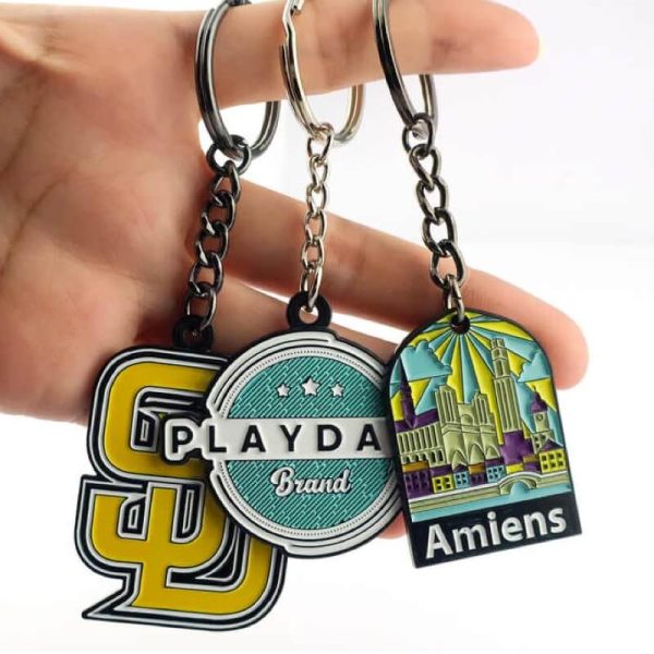 Custom Enamel Keychains Manufacture | Pinsfun