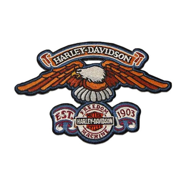Custom Harley Davidson Patches Manufacture | Pinsfun