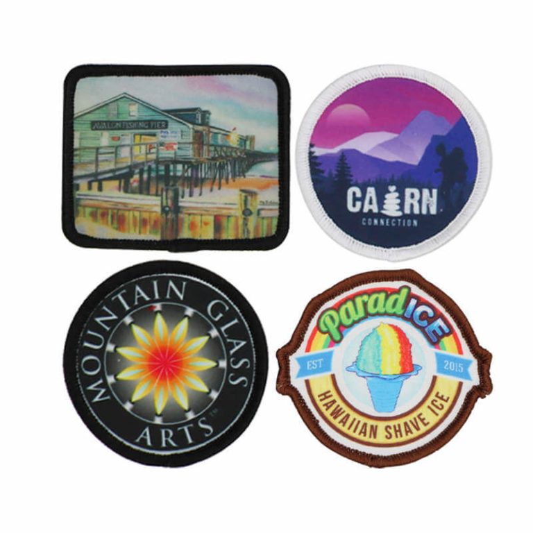 Custom Sublimation Patches Manufacture | Pinsfun