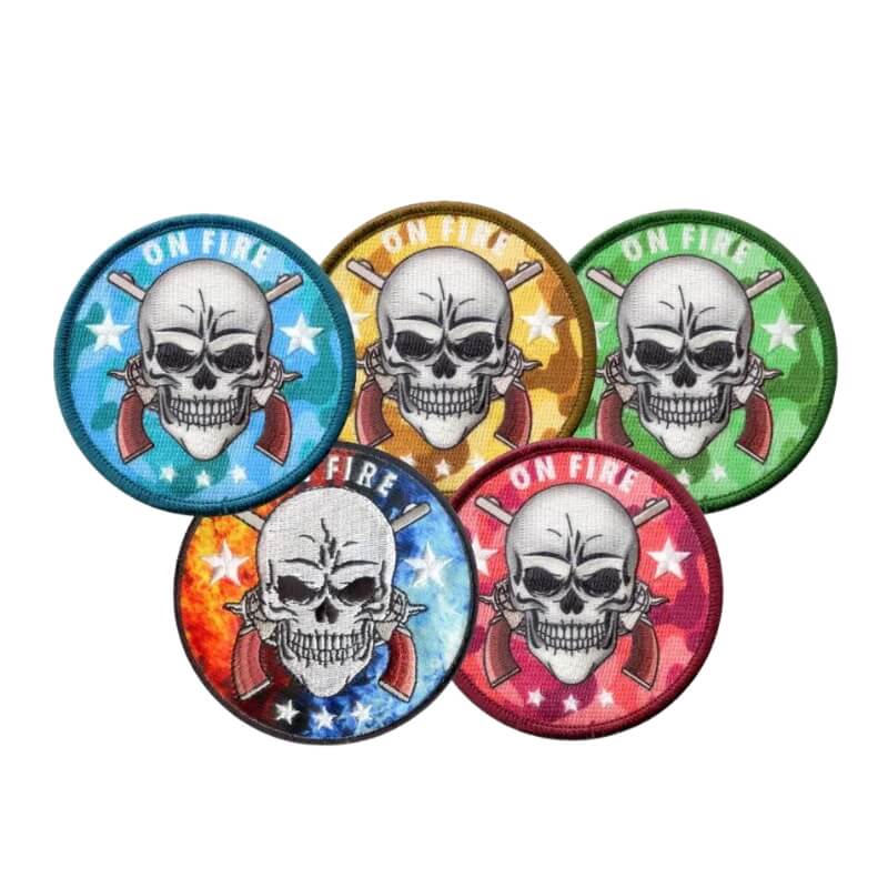 Custom Sublimation Patches Manufacture | Pinsfun