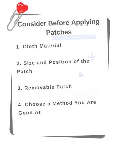 5 Quick Methods for Attaching Patches
