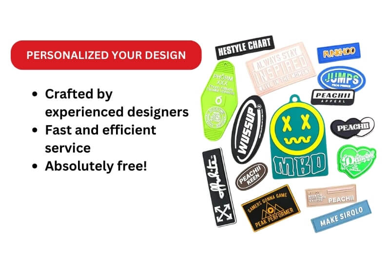Custom PVC Patches Maker No Minimum [30% OFF]