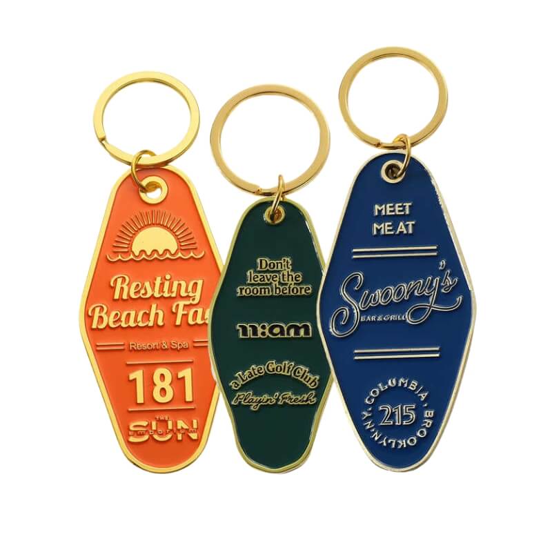 Custom Enamel Keychains Manufacture | Pinsfun