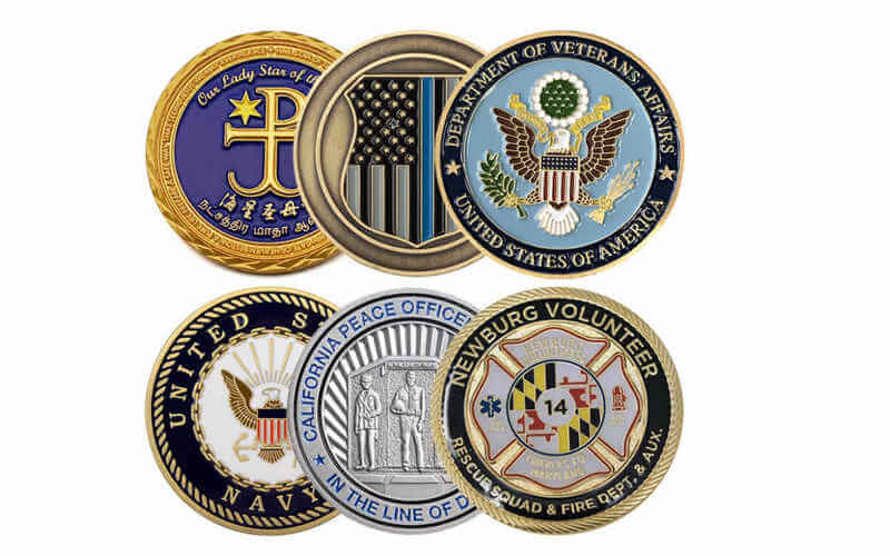 Custom Military Challenge Coins | Quality & FREE Design