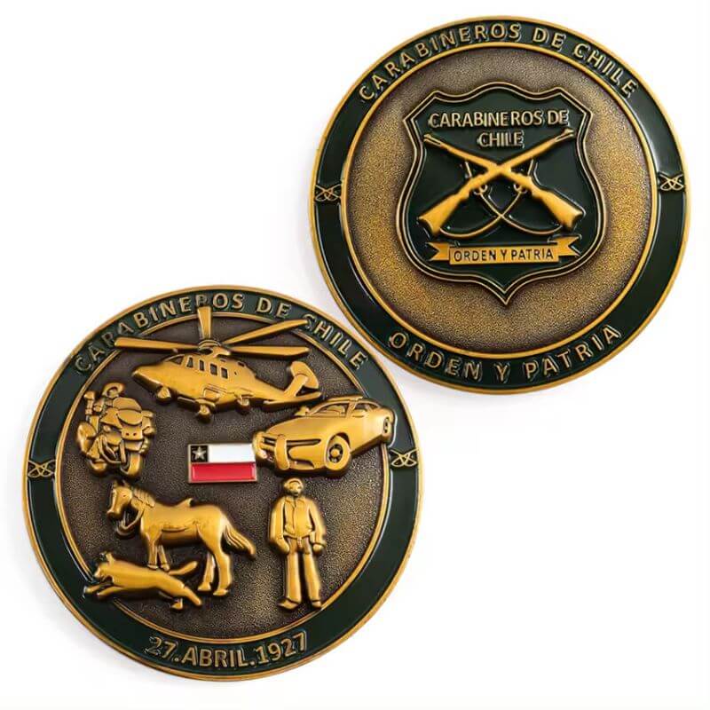 3D Challenge Coins - PinsFun