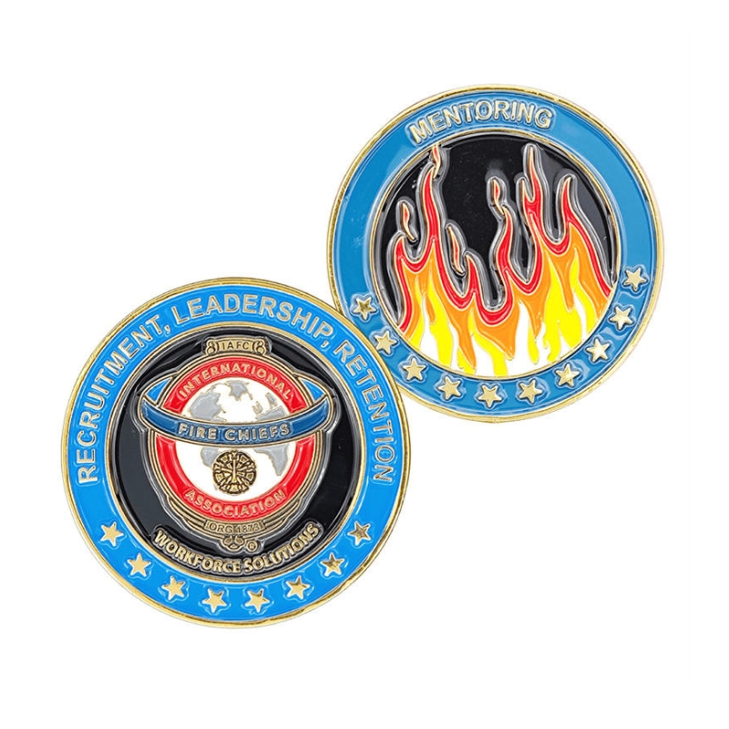 EMS Challenge Coins - PinsFun