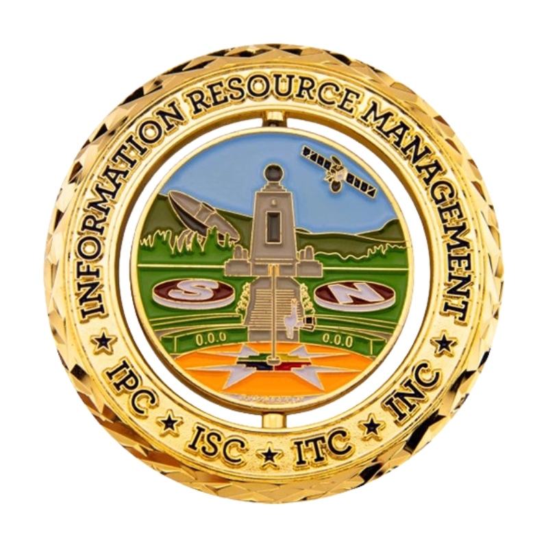 Spinner Challenge Coins - PinsFun