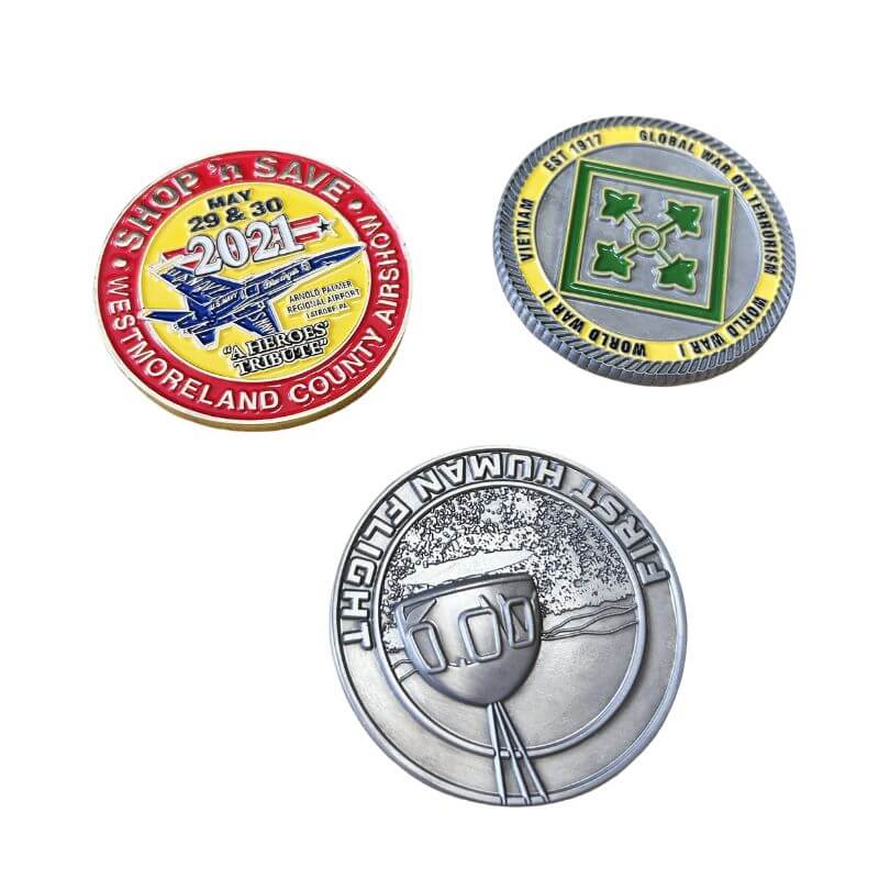 Enamel Coins - PinsFun