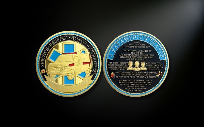 Double-Sided Challenge Coins - PinsFun