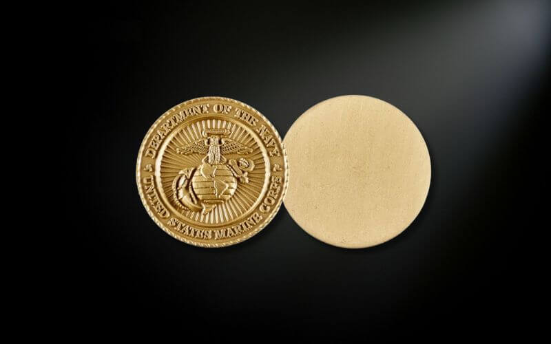 Single-Sided Challenge Coins - PinsFun