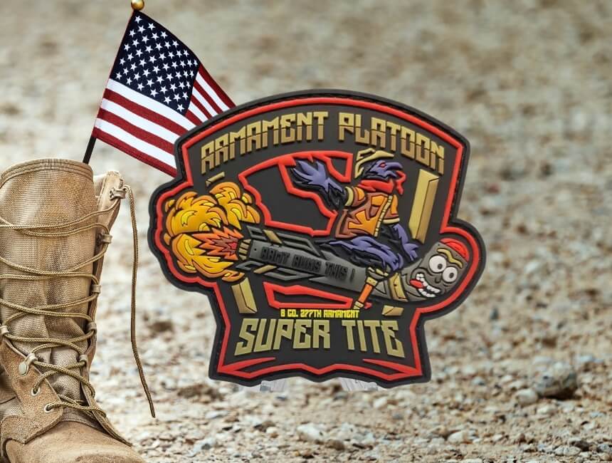 Custom Morale Patches Manufacture | Pinsfun