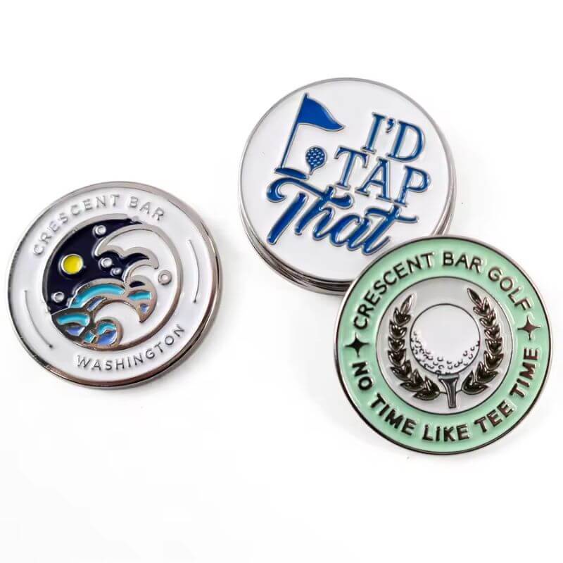 Golf Ball Marker Coins - PinsFun