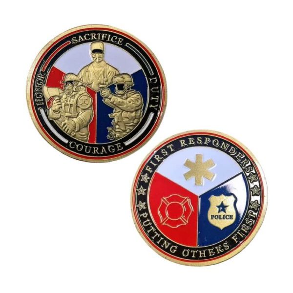 Double-Sided Challenge Coins - PinsFun