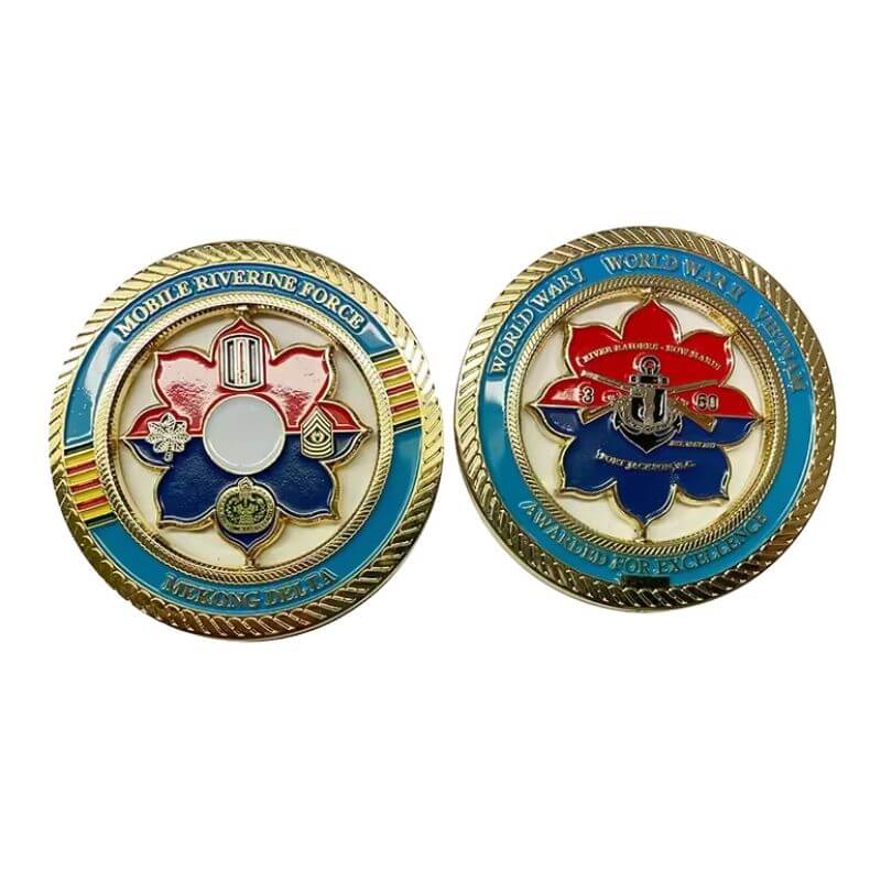 Double-Sided Challenge Coins - PinsFun