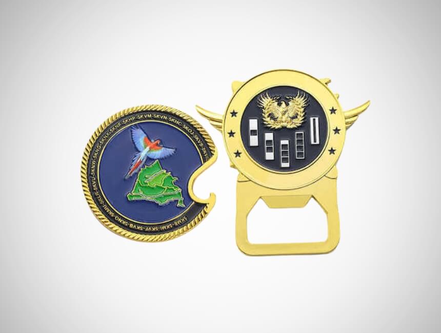 Challenge Coin Bottle Opener - PinsFun