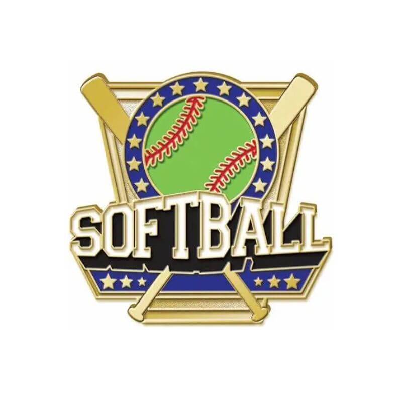 Softball Pins - PinsFun