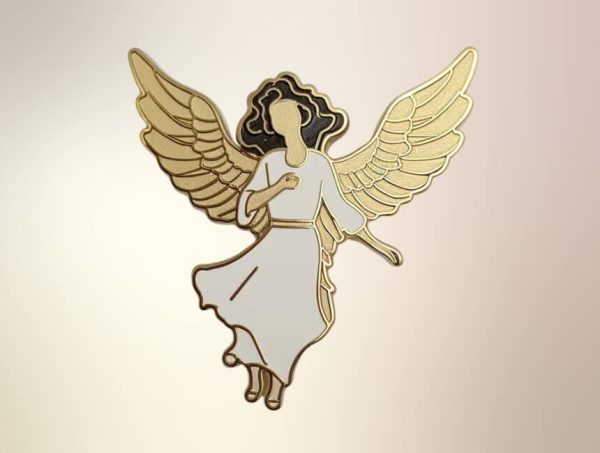 Custom Angel Pins - PinsFun