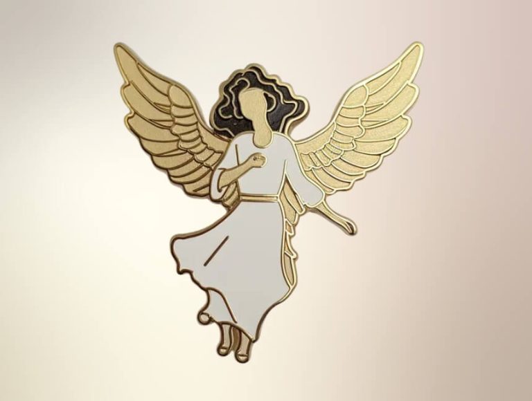 Custom Angel Pins - PinsFun