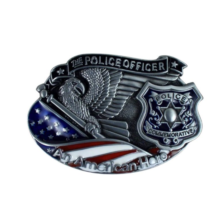 Custom Police Belt Buckles - PinsFun