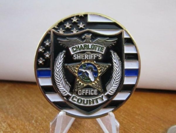 Custom Sheriff Challenge Coins - PinsFun