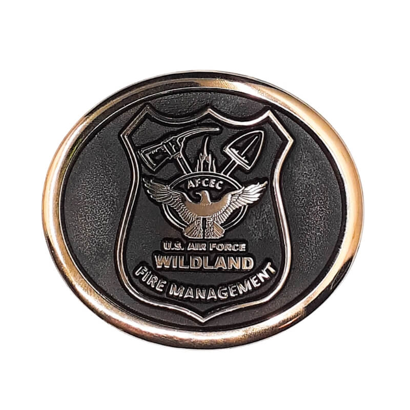 Custom Fire Department Belt Buckles - PinsFun