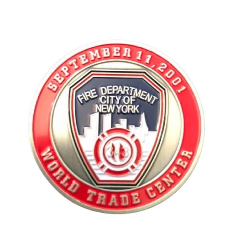 Custom First Responder Challenge Coin - PinsFun