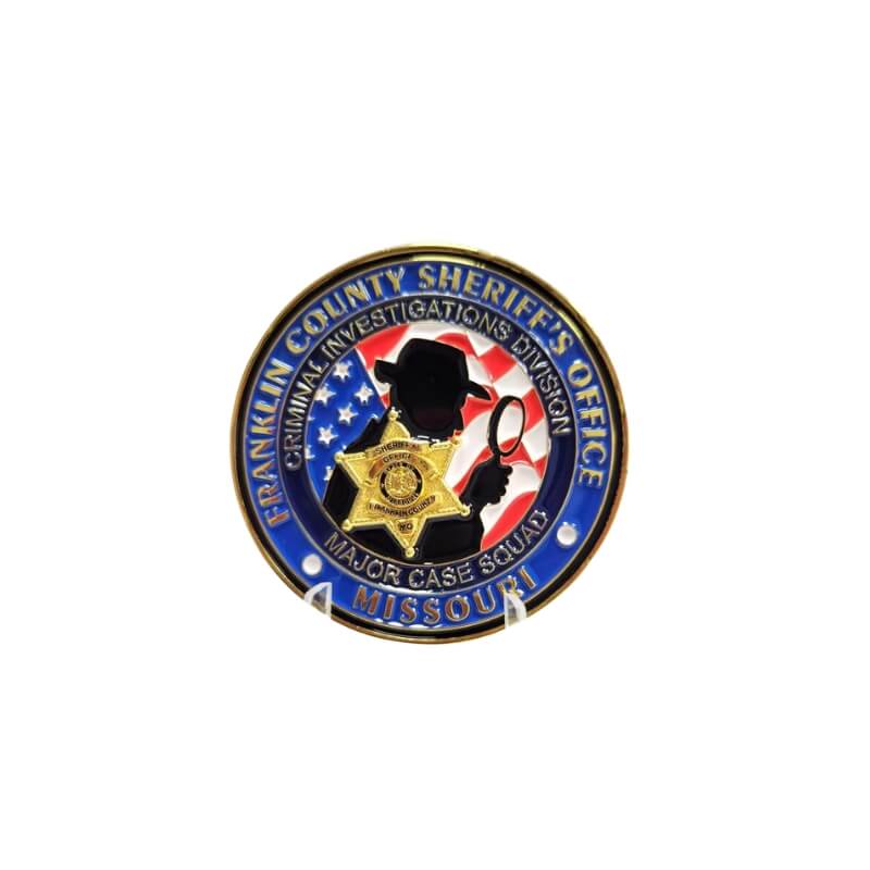 Custom Sheriff Challenge Coins - PinsFun