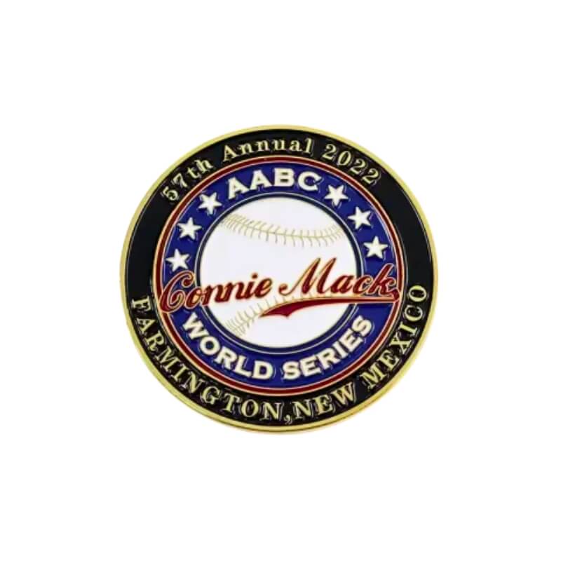 Baseball Challenge Coins - PinsFun