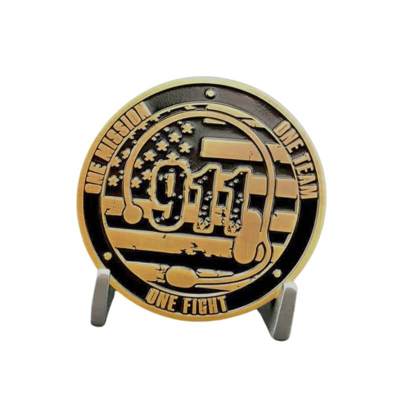 Dispatcher Challenge Coin - PinsFun