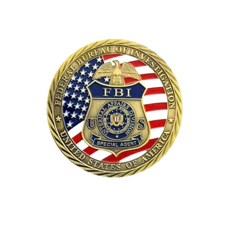 FBI Challenge Coins - PinsFun