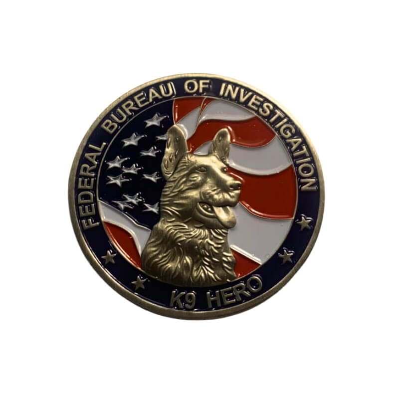 FBI Challenge Coins - PinsFun