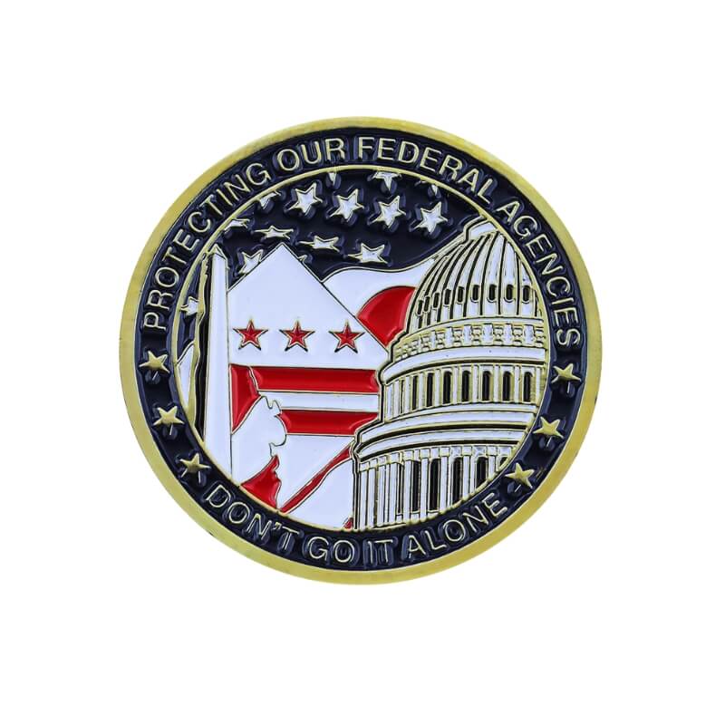 Government Challenge Coins - PinsFun
