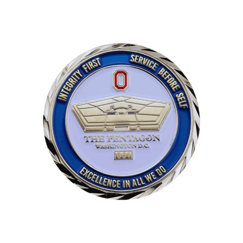 Government Challenge Coins - PinsFun
